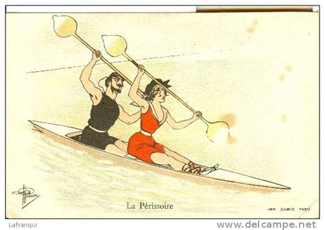 Aviron Themes Ref 290 Illustrateur Guillaume La Perissoire