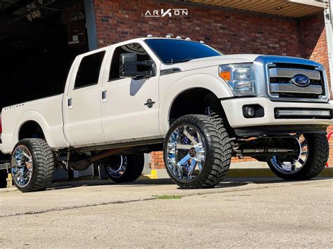 2015 Ford F 250 Super Duty Wheel Offset Super Aggressive 3 5