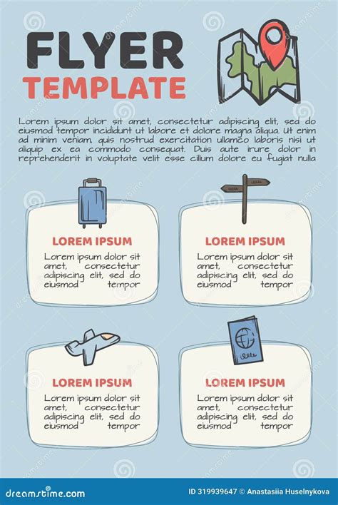 Editable Flyer Template Handouts Posters Promoting Healthy Eating