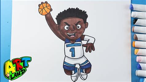 How To Draw Anthony Edwards 🏀🐺 Youtube