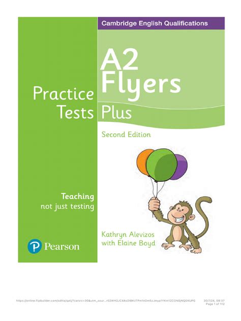 Practice Test Flyer Pdf