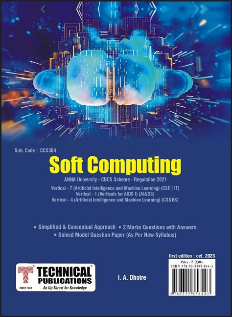 Buy Soft Computing For Be Anna University R21cbcs Vertical