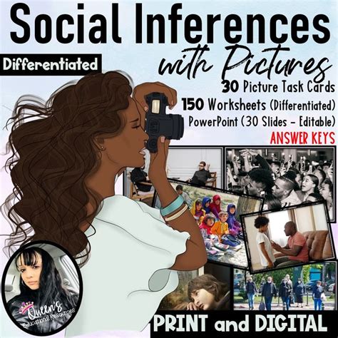 Making Inferences With Pictures Social Inferences With Pictures