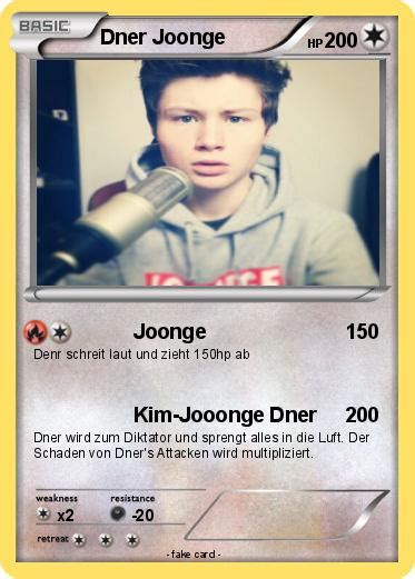 Pokémon Dner Joonge Joonge My Pokemon Card
