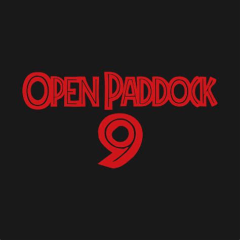 Open Paddock 9 Jurassic Park T Shirt Teepublic