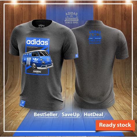 Graphic Tee Ads X Kombi Custom Design Multi Colour Xs 5xl Shopee Malaysia