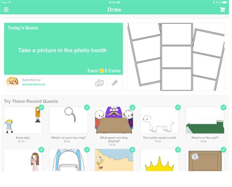 Draw Quest Review Screen 4 On Flowvella Presentation Software For