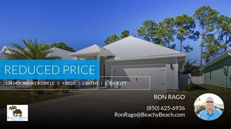 Ron Rago On Linkedin Home For Sale At 104 Moonraker Circle Panama City Beach Fl 32407