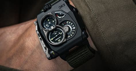 Urwerk Launches Stealth Aircraft Inspired EMC SR 71 Watch Maxim