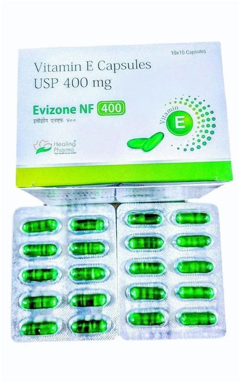 Vitamin E 400mg Capsule Usp 400 Iu At Rs 950 Box In Nagpur Id 2855152895648
