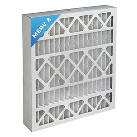 20x20x4 Merv 8 Pleated Ac Furnace Air Filters 4 Pack