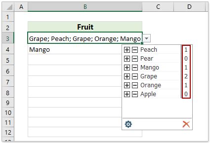 Quickly Create Drop Down Lists With Checkboxes In Excel