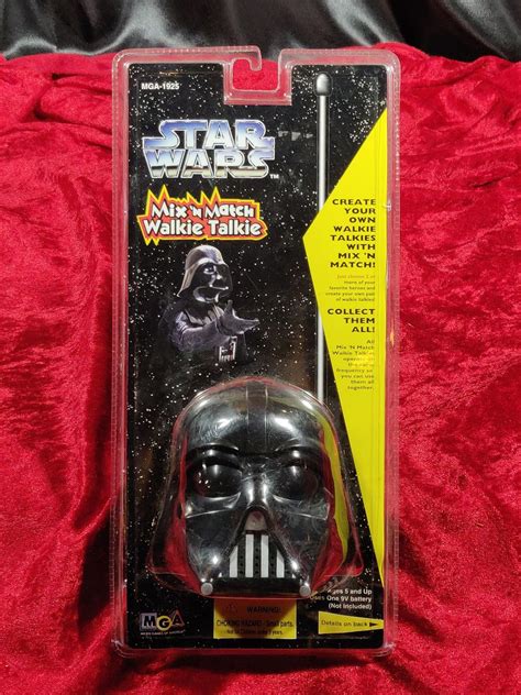 Star Wars Darth Vader Mix N Match Walkie Talkie Mga 1925 1996