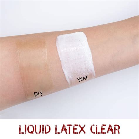 Chaspa Halloween Liquid Latex For Zombie Costume 200ml Clear Drying