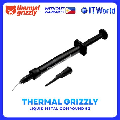 Thermal Grizzly Conductonaut Ultra High Performance Liquid Metal