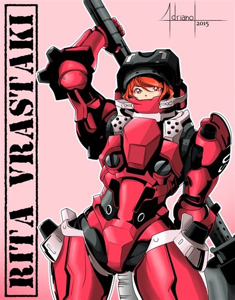 Rita Vrataski All You Need Is Kill Manga By Adrianol Drawings On Deviantart