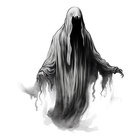 Premium Ai Image Horror Halloween Ghost Design