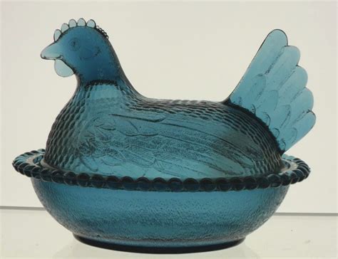 Indiana Glass Company ~ Hen On Nest Dishes
