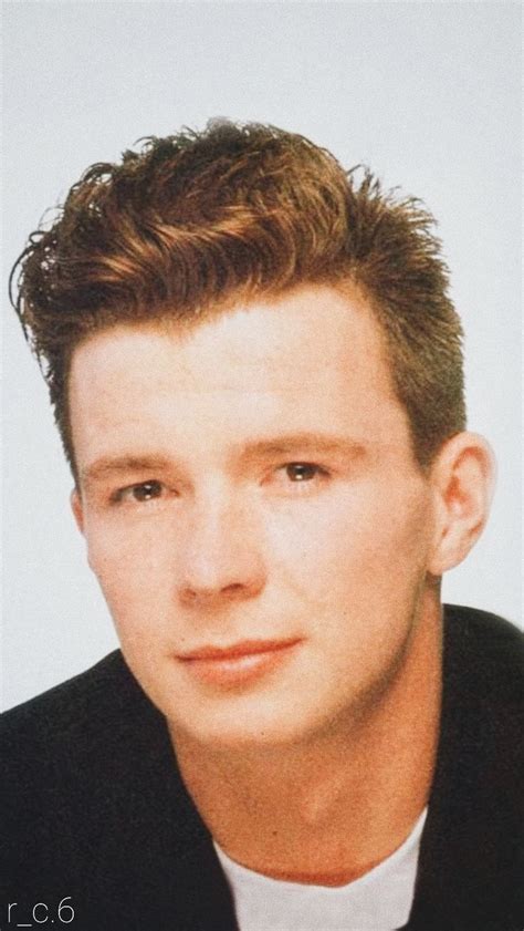 Rick Astley In His 20s 92 Rick Astley Haircut Rick Astley Drawing