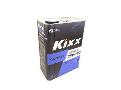 KIXX GEARSYN GL-4/GL-5 75W-90 Жидкость трансмиссионная МКПП (Корея) (4L ...