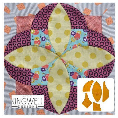 Tilly Tempter Patchwork Template Set By Jen Kingwell Designs