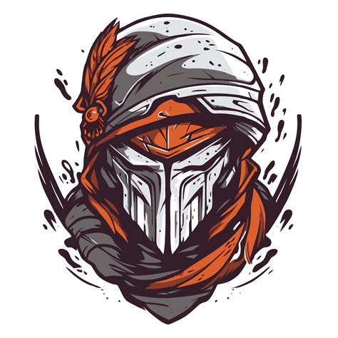 Badass Warrior Design For Tshirt 23959371 Png