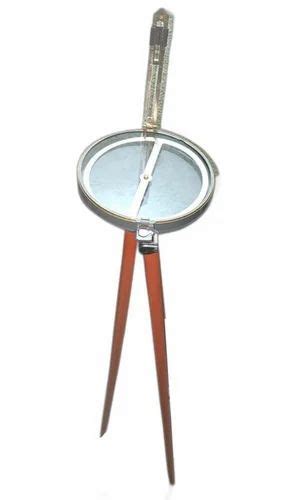 Stainless Steel Vintage 100mm Survey Prismatic Compass For Surveying
