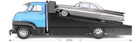 Rer22770 1953 Chevrolet Coe Custom Hauler Candy Red My Tobbies Toys