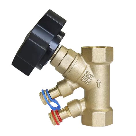 Fluid Control Valve Dn20 Brass Regulating Pressure Flow Meter Valve