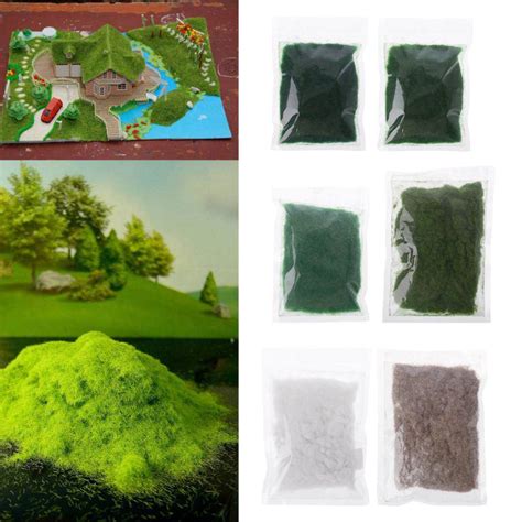 T For Miniatures Model Artificial Grass Powder Natural For Building