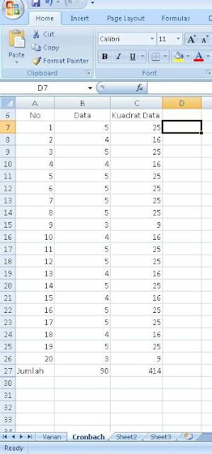 Cara Menghitung Varians Di Excel
