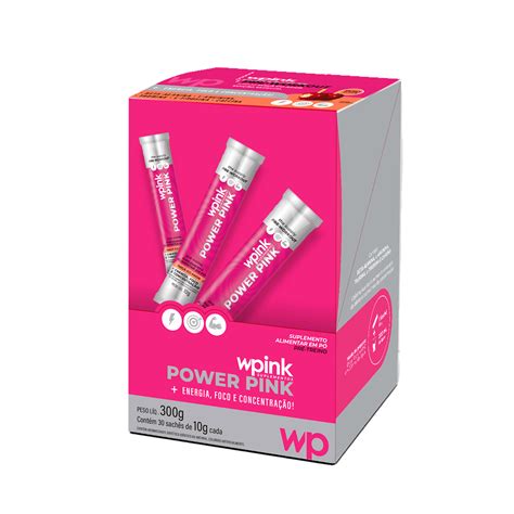 Power Pink De Maçã Do Amor Pré Treino 300g Wp