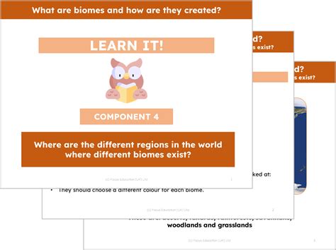 Geography Y4 Biomes Scheme Of Work For Teachers Focus Education