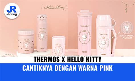 Thermos X Hello Kitty Rekaan Eksklusif Dengan Kombinasi Warna Merah
