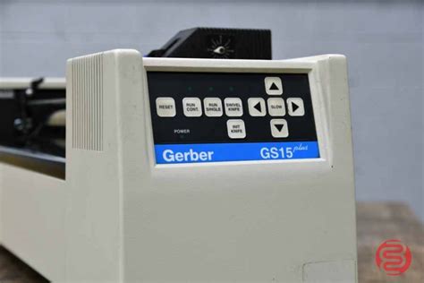 Gerber Gs15 Plus Plottercutter Boggs Equipment