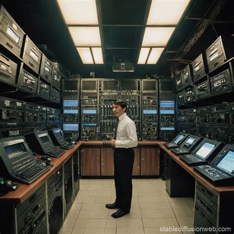 Server Room Stable Diffusion Online