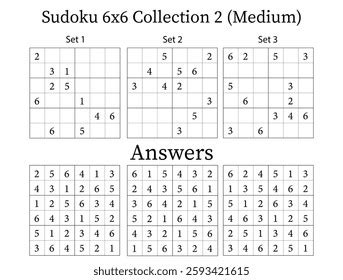 Sudoku Easy 6x6