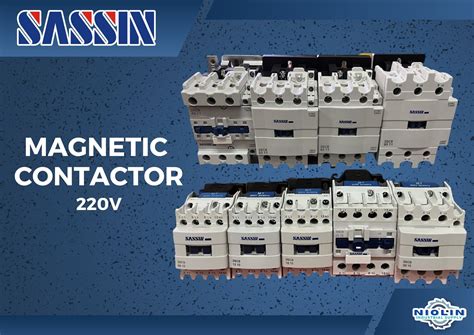 Sassin Magnetic Contactor 220v 65a Niolin Industrial Supply