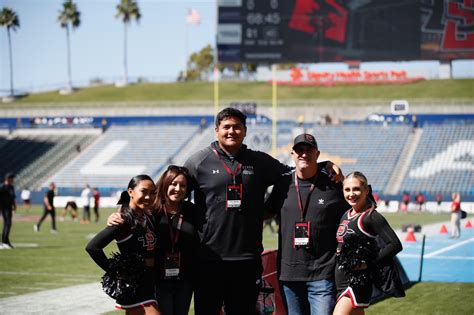 Sdsu Recruit Drew Azzopardi Takes In A Game At Dignity Health Sports Park East Village Times