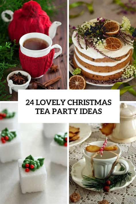 Lovely Christmas Tea Party Ideas Cover Winter Tea Party Christmas