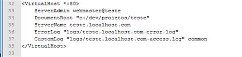 instalando o apache teste localhost
