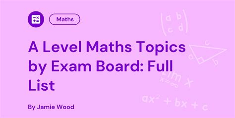 How To Revise For Maths A Level