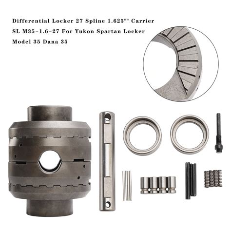 Differential Locker 27 Spline 1625 Carrier Sl M35 16 27 For Yukon