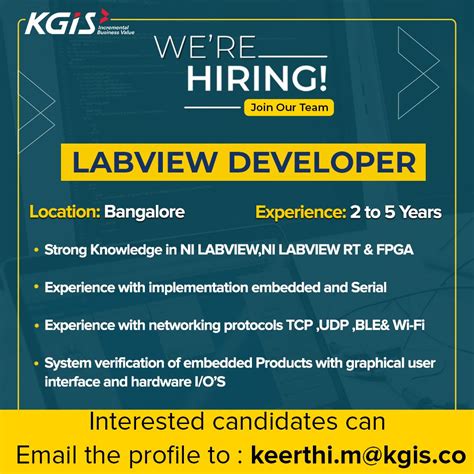 Keerthi Mohanraj On Linkedin Labview Nilabview Labviewdeveloper