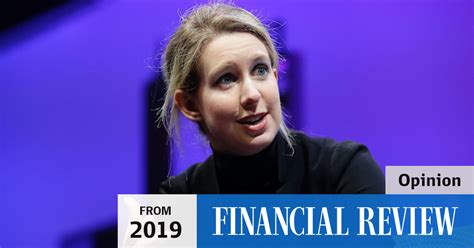 New Documentary On Elizabeth Holmes Serves As A Warning