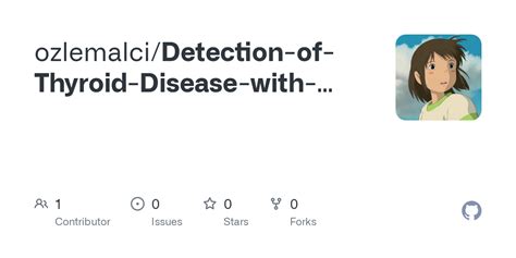 Github Ozlemalci Detection Of Thyroid Disease With Classification Algorithms