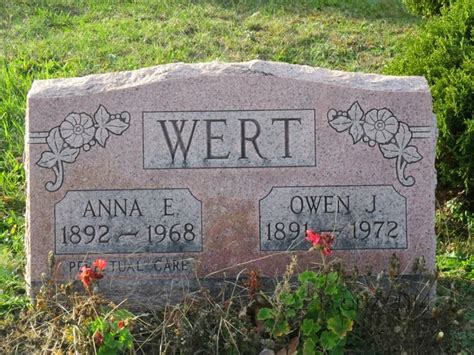 Anna E Hahn Wert 1892 1968 Mémorial Find A Grave