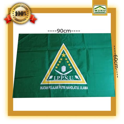 Jual Bendera Ippnu Ikatan Pelajar Putri Nu 60x90cm Shopee Indonesia