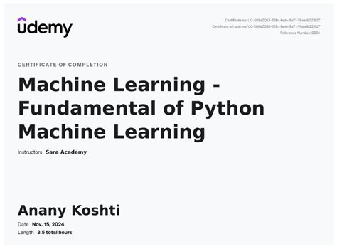 anany koshti on linkedin machinelearning python datascience ai lifelonglearning udemy