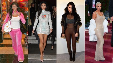 A Guide To Kim Kardashians Style Evolution